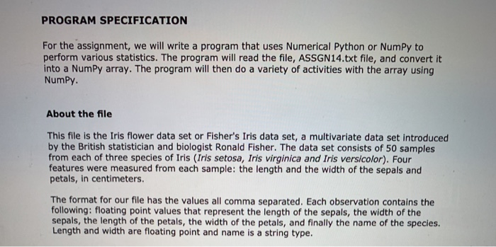 Solved In Python Please I Have The Text File That I Will 1347