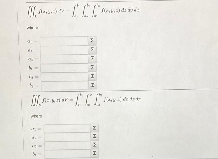Solved Hw25-triple-integrals: Problem 7 Problem Value: 1 | Chegg.com