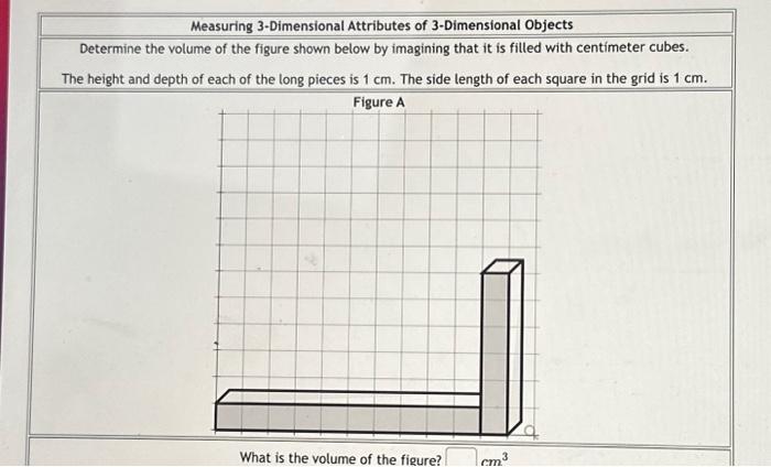 Solved Measuring 3-Dimensional Attributes of 3-Dimensional | Chegg.com