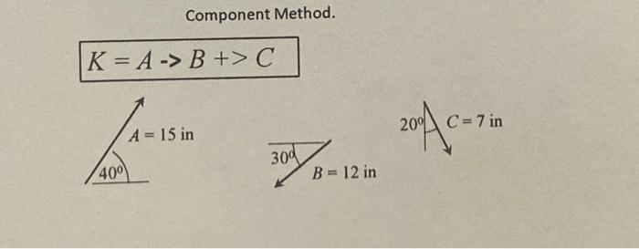 Solved solve for the resultant and magnitude using | Chegg.com