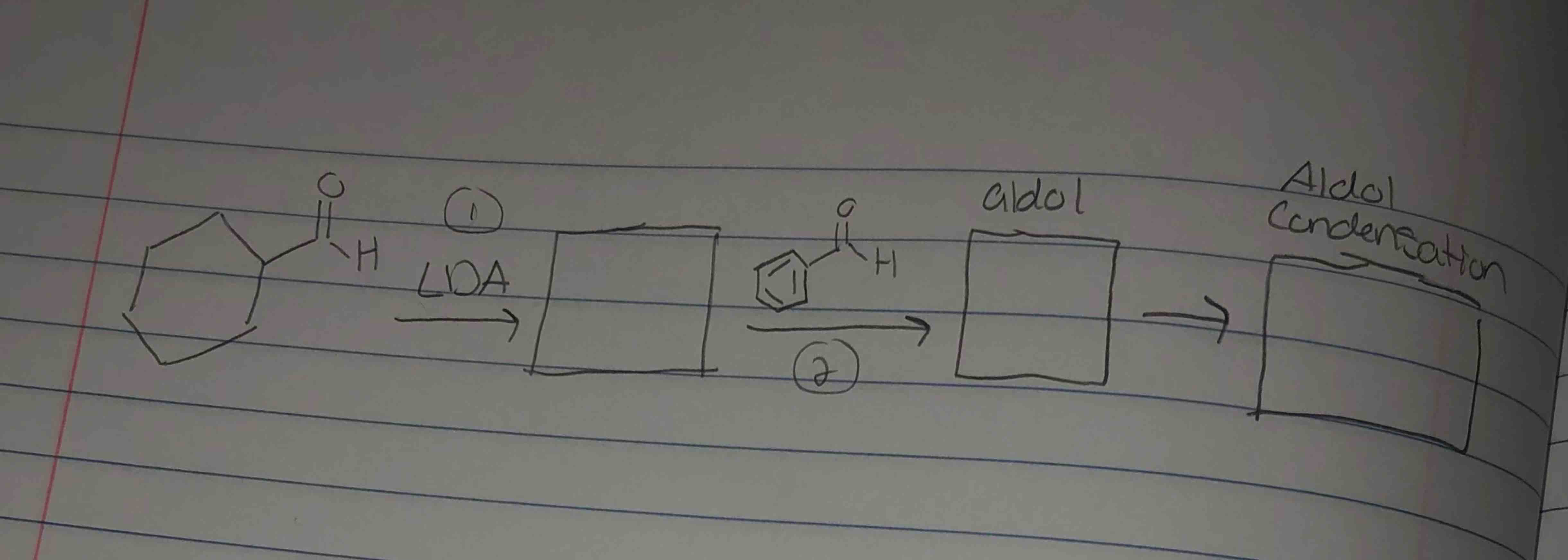 Solved Draw the products of ﻿the aldol condensation | Chegg.com