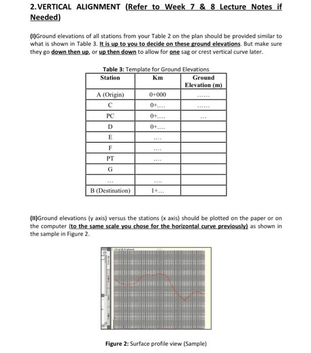 2. VERTICAL ALIGNMENT (Refer to Week 7 & 8 Lecture | Chegg.com