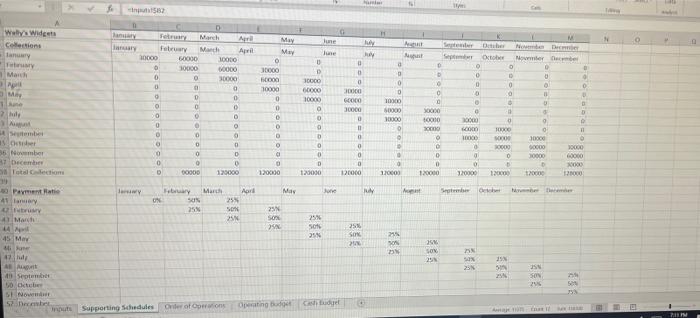 Solved help with 3&4 pls with the excel formulas! | Chegg.com