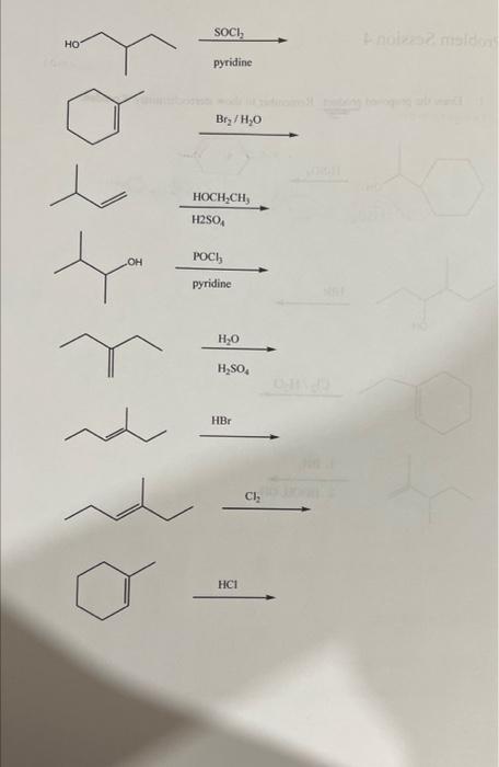 Solved pyridine pyridine POCl3 HCl | Chegg.com