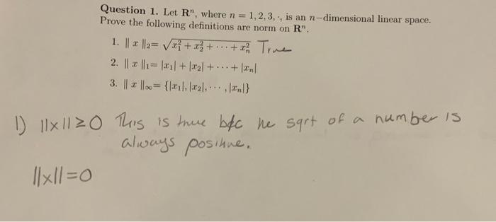 Solved Question 1. Let Rn, where n=1,2,3,⋯, is an | Chegg.com