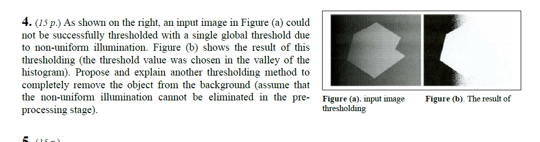 Solved (15 ﻿p.) ﻿As shown on the right, an input image in | Chegg.com