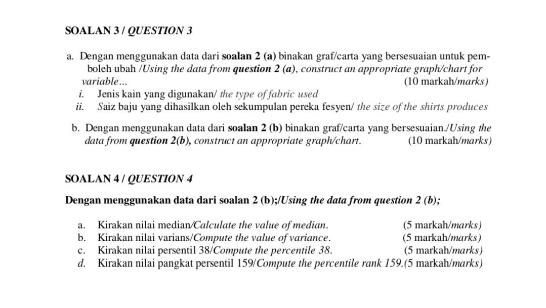 Solved Tugasan Individu 1 Individual Assignment 1 Satu Chegg