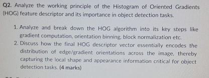 Solved Q2. ﻿Analyze the working principle of the Histogram | Chegg.com