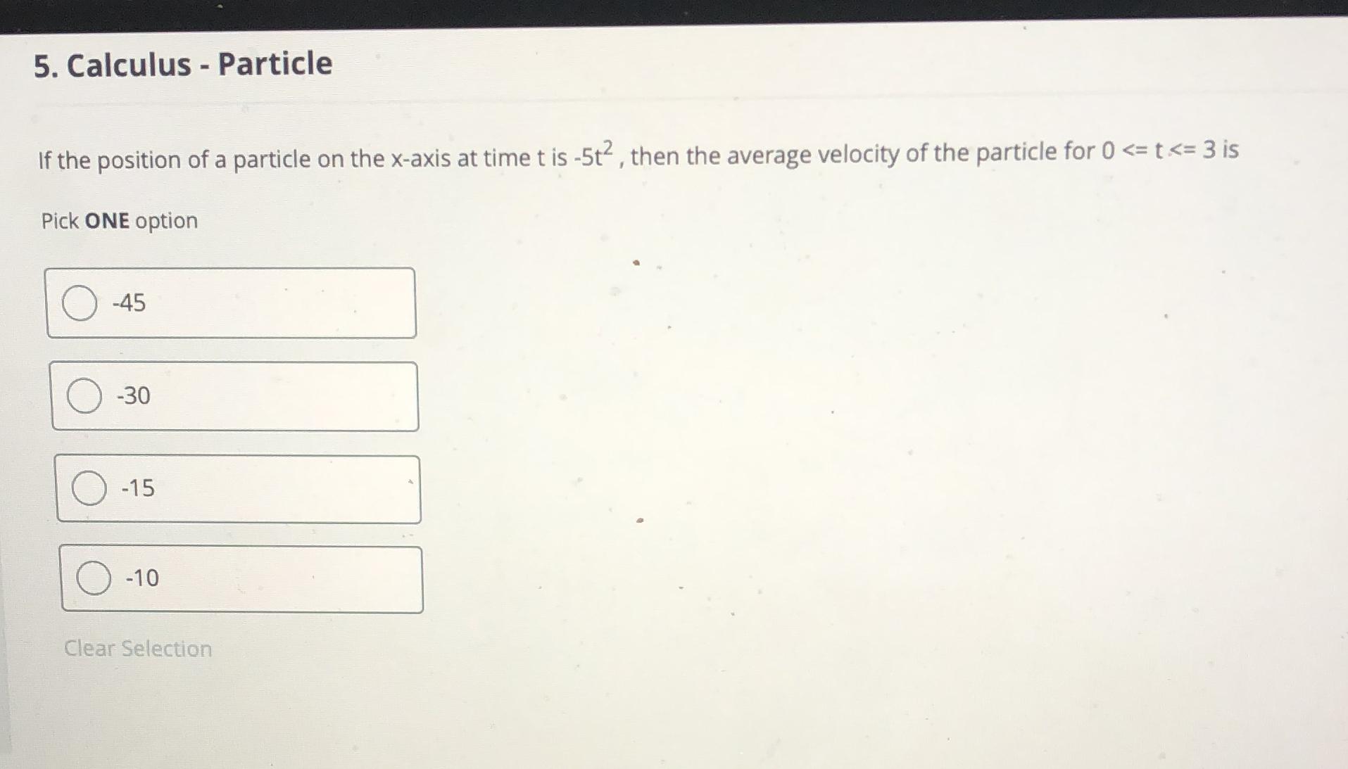 Solved Calculus - ﻿ParticleIf the position of a particle on | Chegg.com