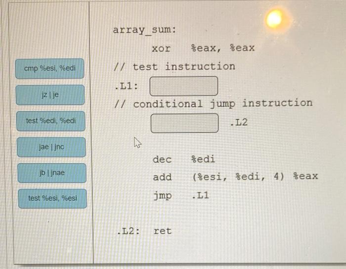 Solved Conditional jumps are also useful for implementing | Chegg.com Solved Conditional jumps are also useful for implementing | Chegg.com