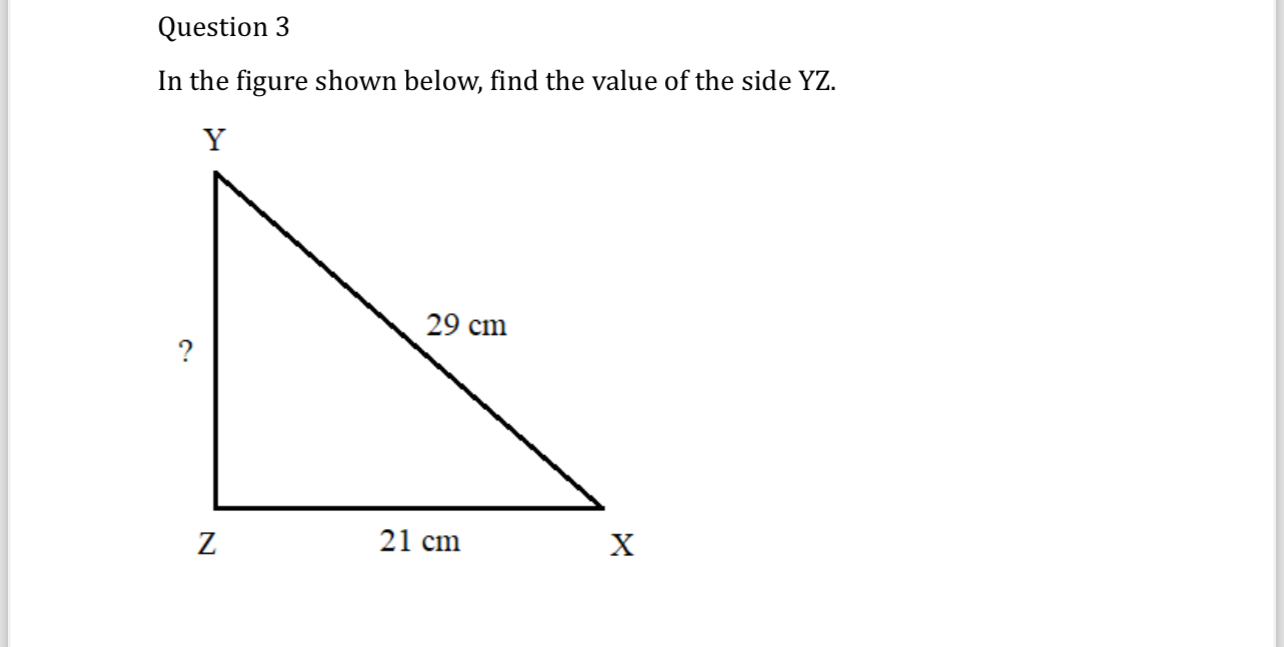Solved Question 3In the figure shown below, find the value | Chegg.com