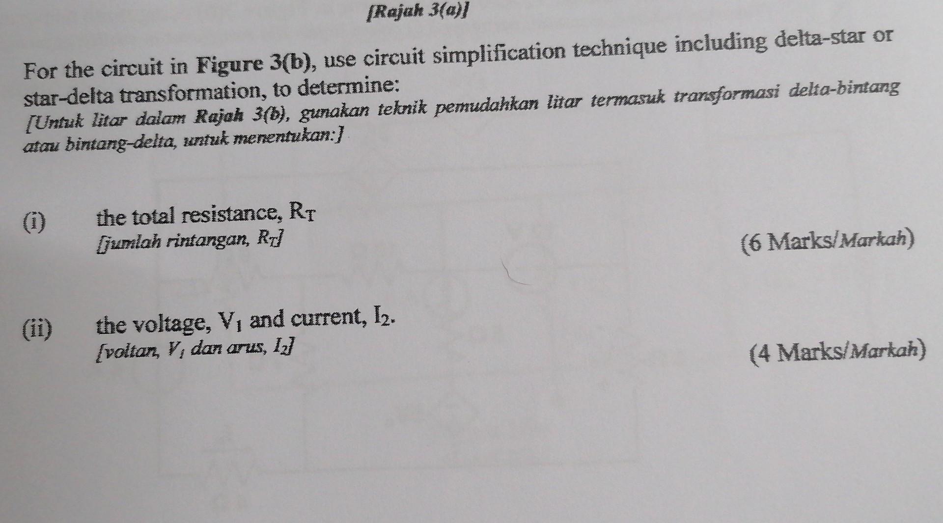 Solved For the circuit in Figure 3(b), use circuit | Chegg.com