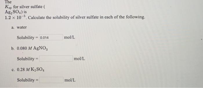 Solved Barium sulfate is a contrast agent for X-ray scans | Chegg.com