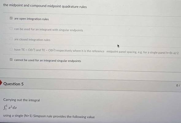 Solved Carrying out the integral ∫04x2dx using a two panel | Chegg.com