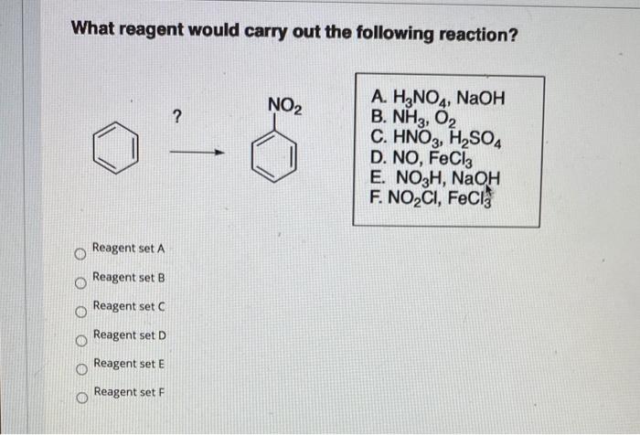 Solved What reagent would carry out the following reaction? | Chegg.com