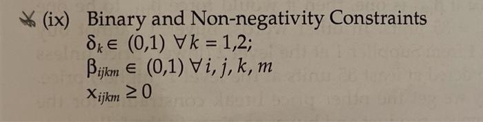 Solved how can I write these constraints on excel in order | Chegg.com