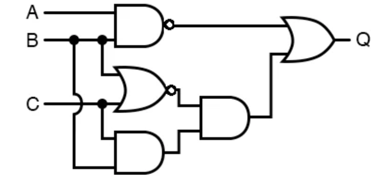 Solved from this circuit simplified this using kmap then | Chegg.com