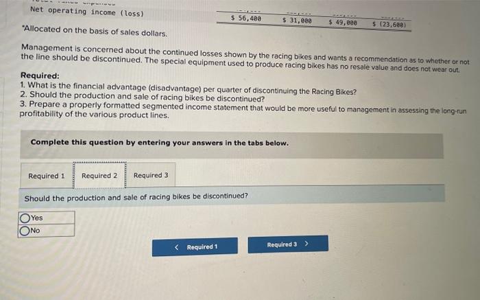 Solved Exercise 11-2 (Algo) Dropping or Retaining a Segment | Chegg.com