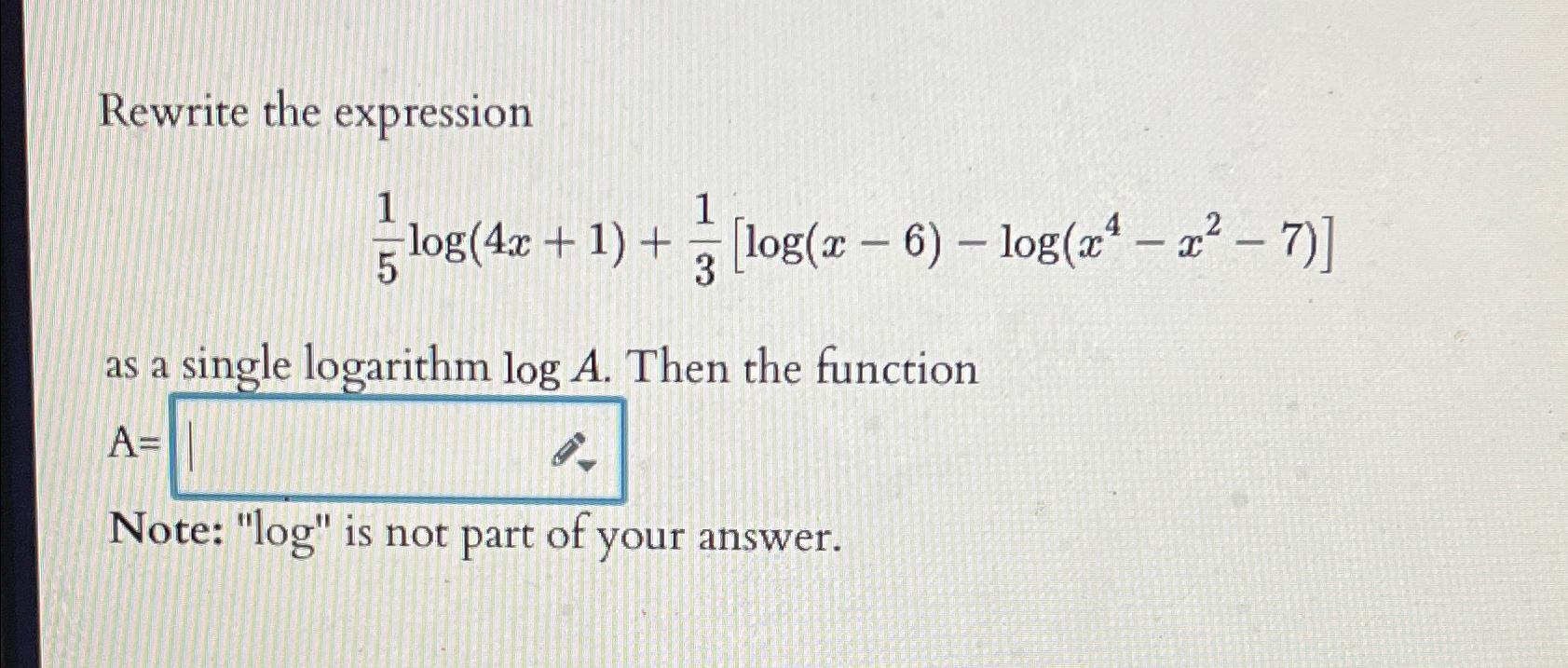 Solved Rewrite the | Chegg.com