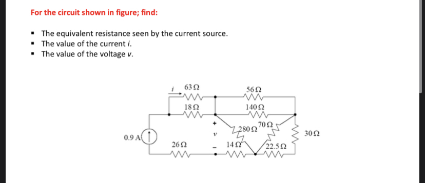 Solved For the circuit shown in figure; find:The equivalent | Chegg.com