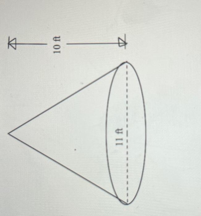 Solved Whats the volume & surface area | Chegg.com
