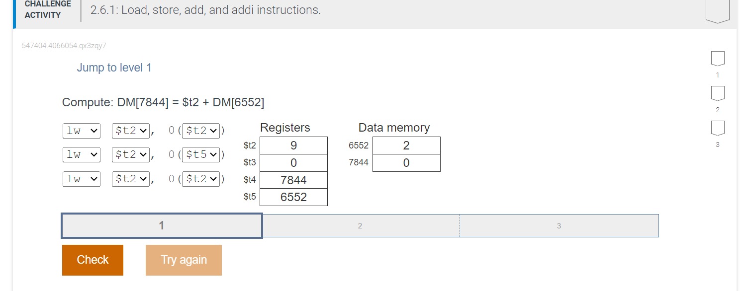 Solved Jump to level 1Compute: DM[7844] = ﻿$t2 + ﻿DM[6552] | Chegg.com