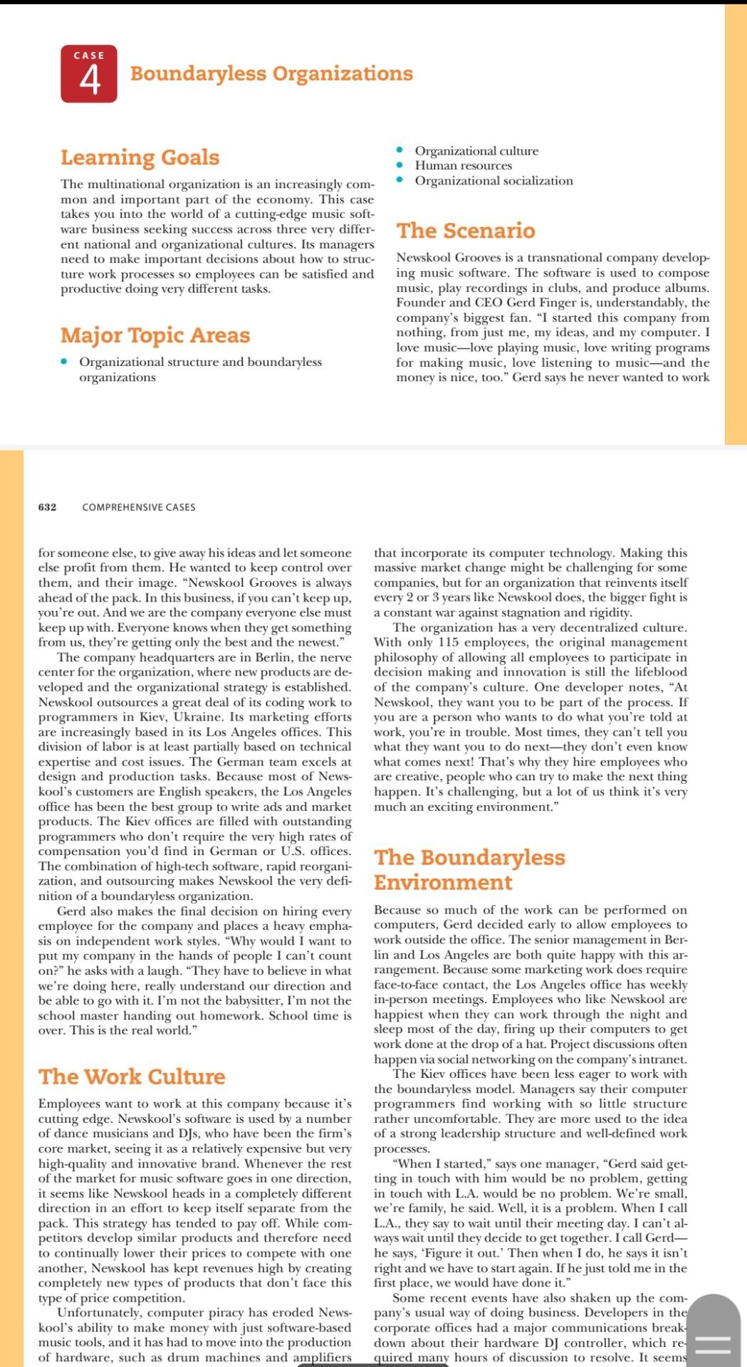 Solved Boundaryless Organizations Learning Goals The | Chegg.com