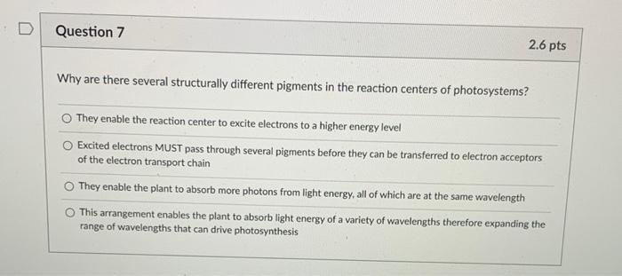 Solved Question 7 2.6 pts Why are there several structurally | Chegg.com