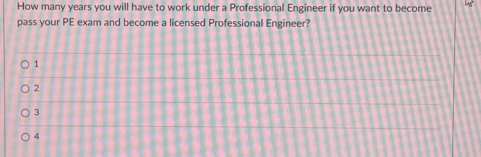 Solved How many years you will have to work under a | Chegg.com