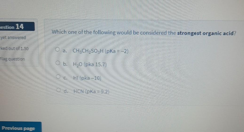 Solved Eestion 14 Which one of the following would be | Chegg.com Solved Eestion 14 Which one of the following would be | Chegg.com