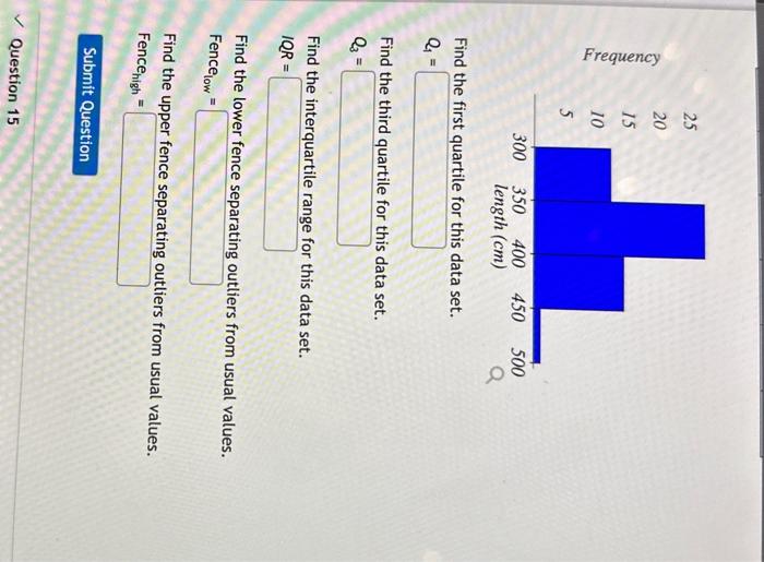 Solved Here is a sample data set. Find the first quartile | Chegg.com
