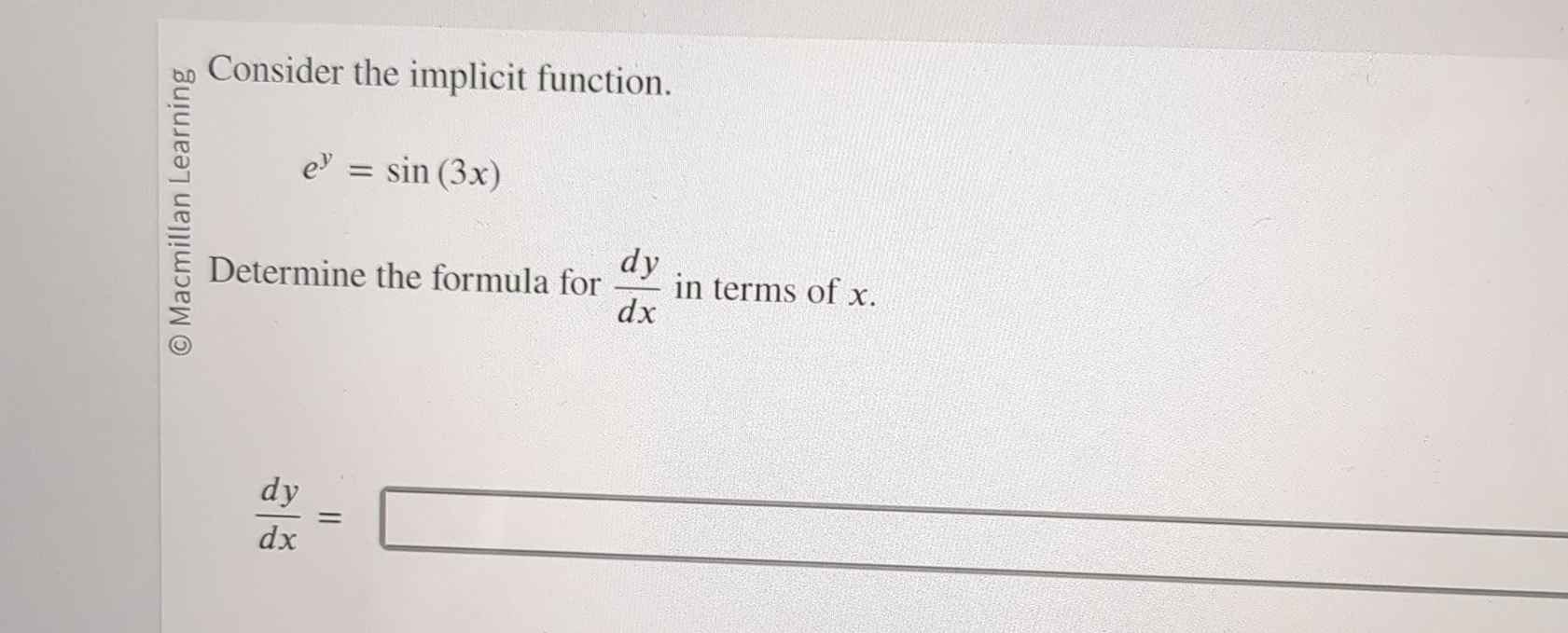 Solved ans Consider the implicit | Chegg.com