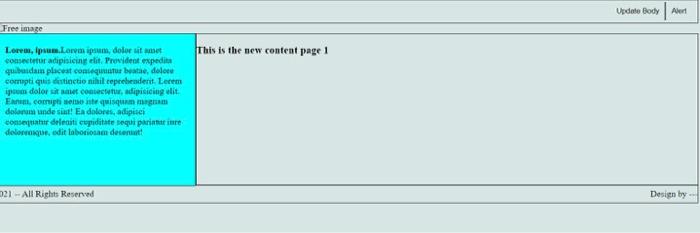 Solved please create a webpage that includes all from the | Chegg.com