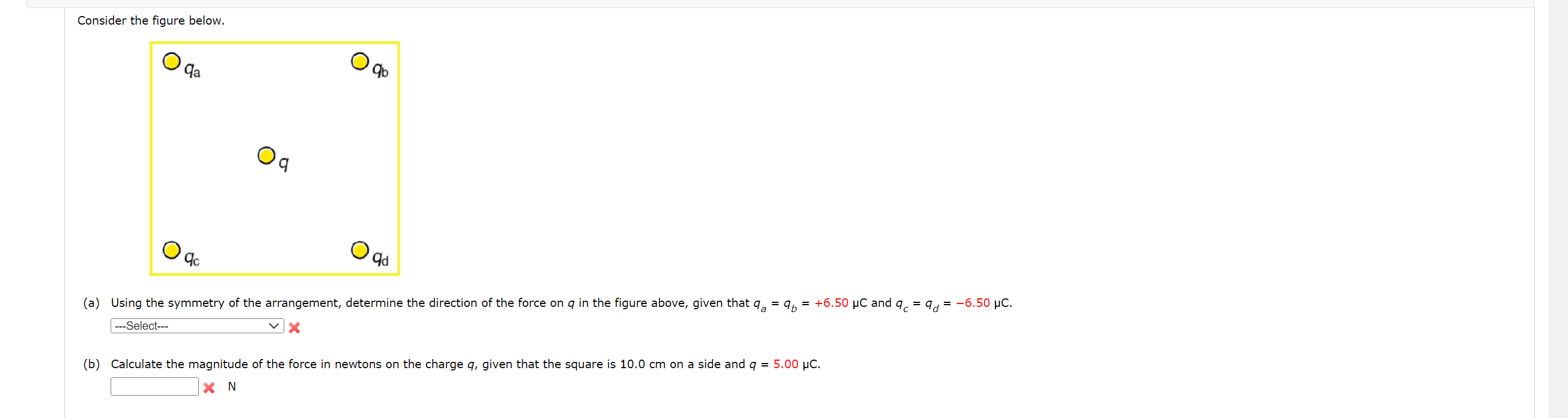 Solved Using the symmetry of the arrangement, determine the | Chegg.com