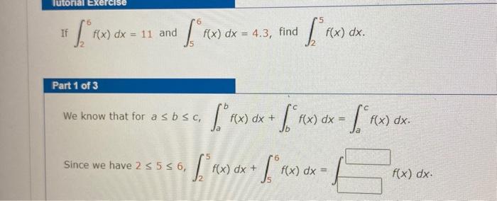 Solved EXAMPLE 7 If it is known that ∫09f(x)dx=10 and | Chegg.com