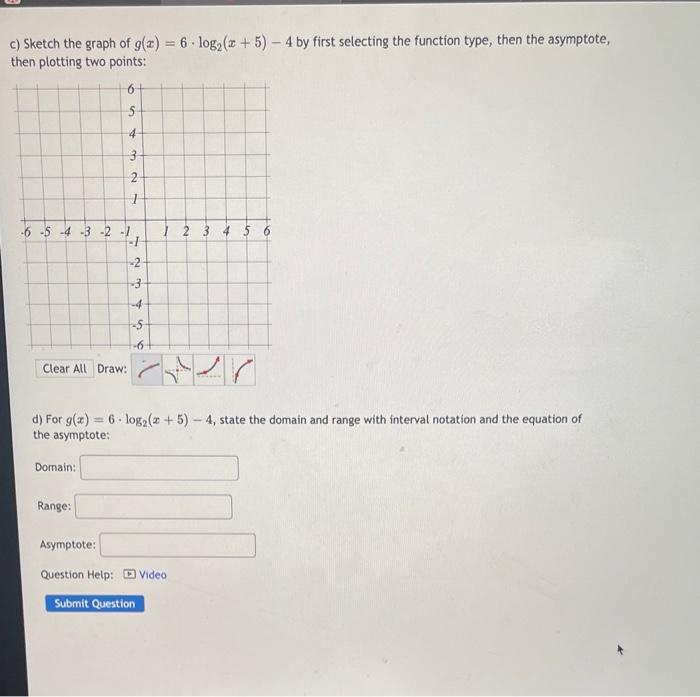 Solved The function f(x) = log2 (+) is transformed into the | Chegg.com