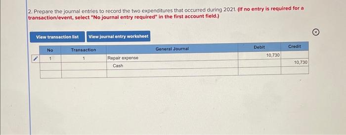 Solved 8-7 Recording Depreciation and Repairs (Straight-Line | Chegg.com