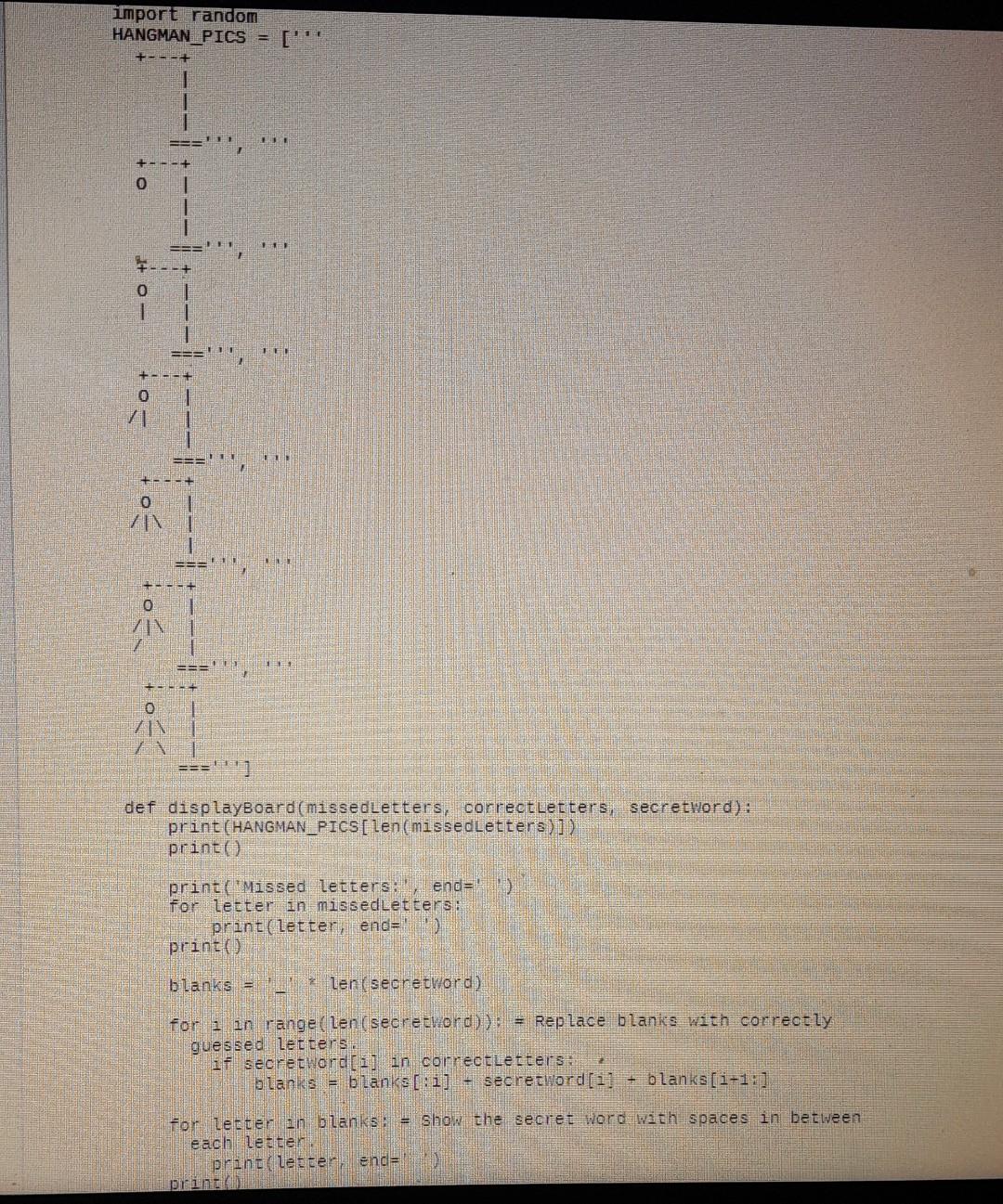 Solved Write a python program that does the following: - | Chegg.com