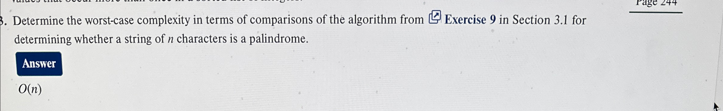 Solved Determine the worst-case complexity in terms of | Chegg.com Solved Determine the worst-case complexity in terms of | Chegg.com