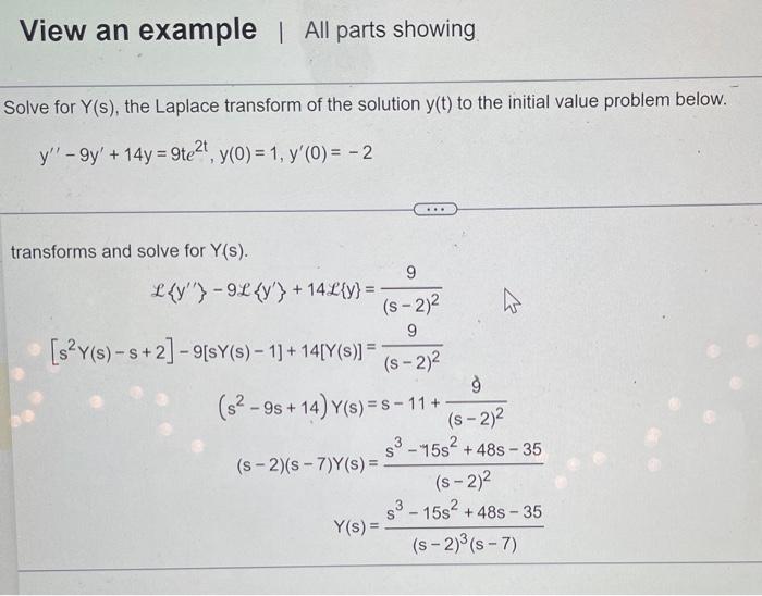 Solved need help solving this question. In the example | Chegg.com