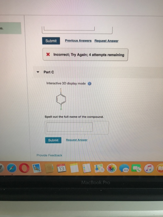 Solved Part A Interactive 3D display mode 0 Br Br Spell out | Chegg.com