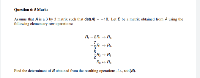 Solved Assume that A is a 3 by 3 matrix such that | Chegg.com