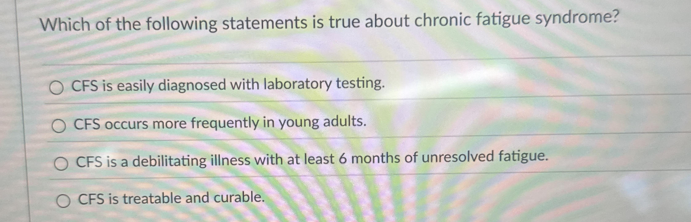 Solved Which of the following statements is true about | Chegg.com