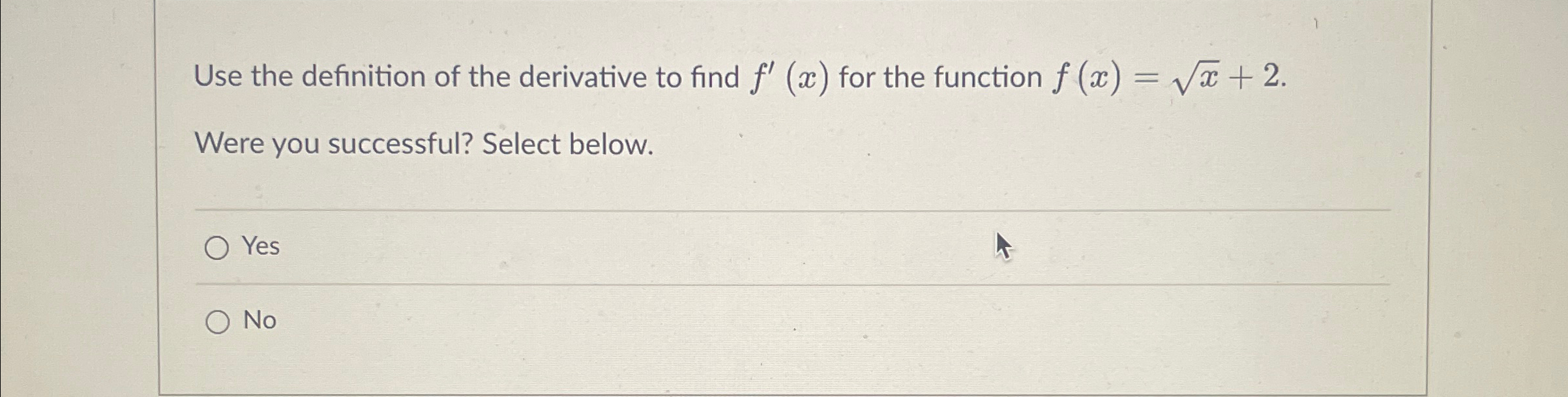 Solved Use the definition of the derivative to find f'(x) | Chegg.com