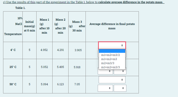 Solved How can I calculate the average difference in the | Chegg.com Solved How can I calculate the average difference in the | Chegg.com