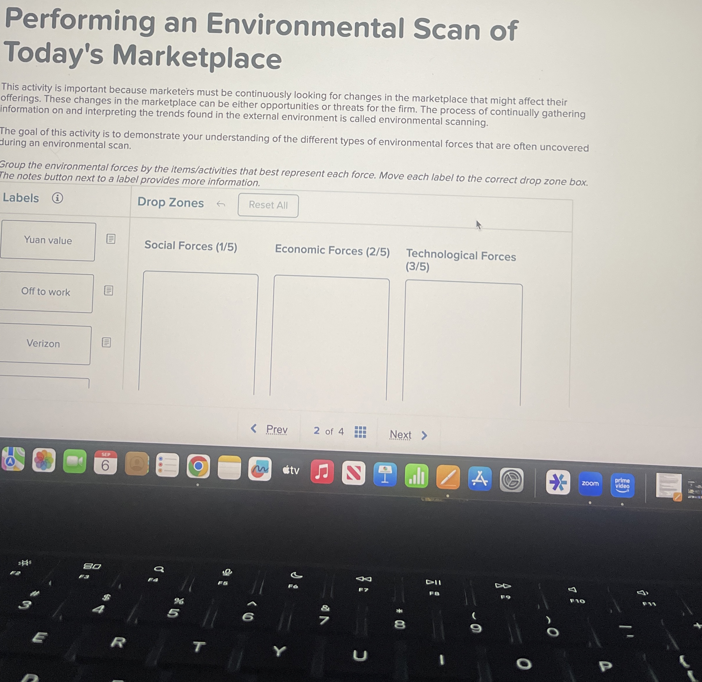 Solved Performing an Environmental Scan of Today's | Chegg.com