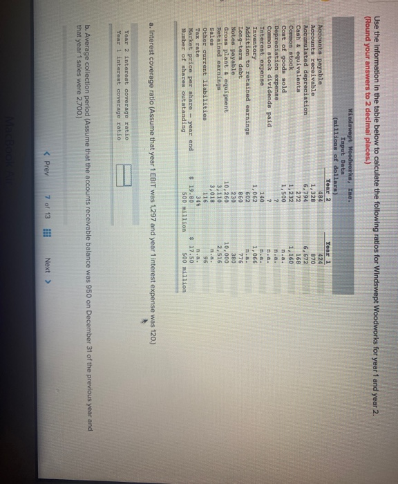 Solved Use the information in the table below to calculate | Chegg.com