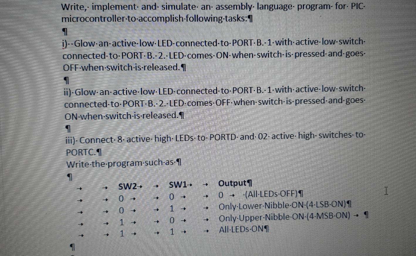 Write Implement And Simulate An Assembly Language 2236