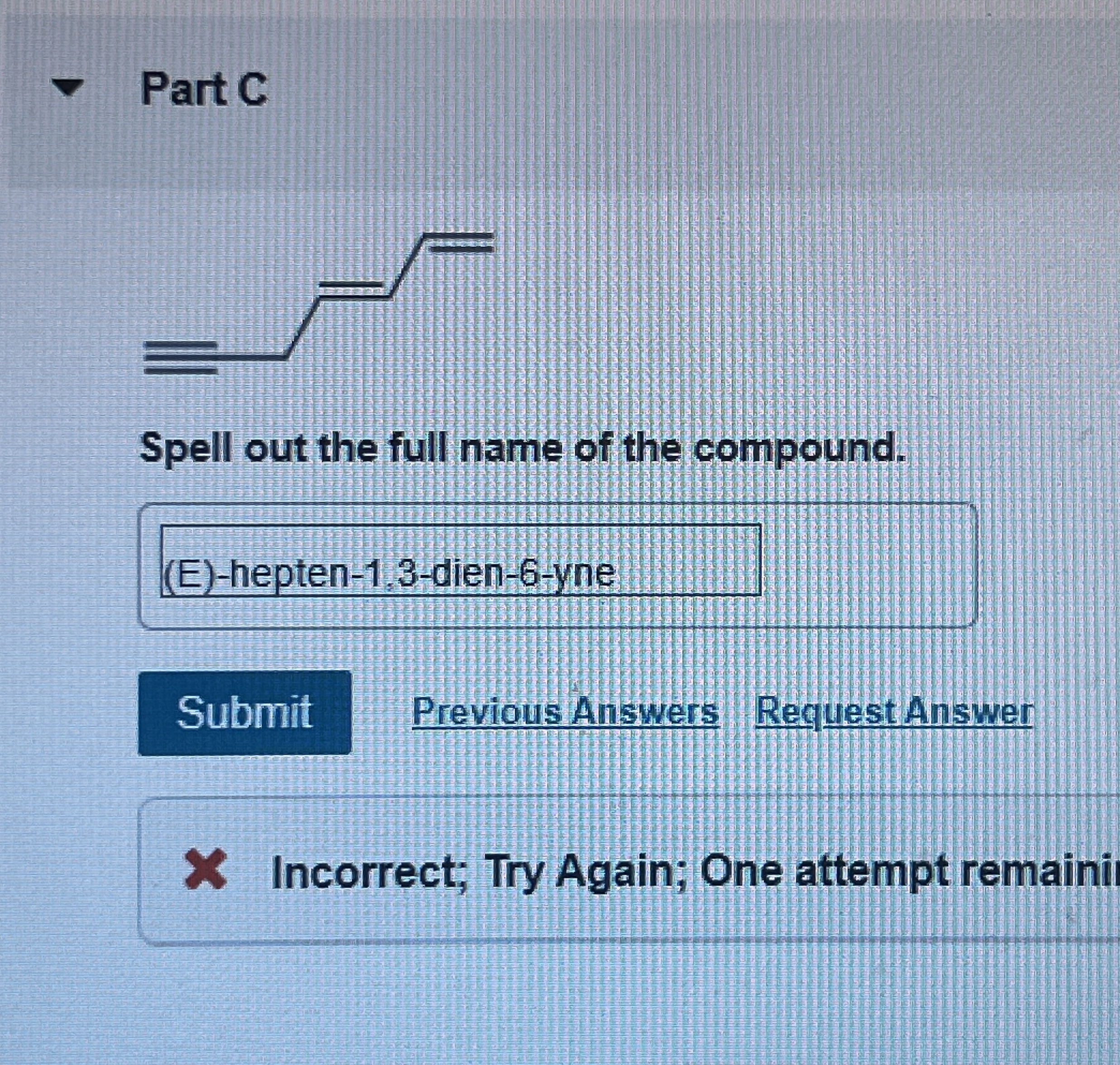 Solved Please explain why this is incorrect and help explain | Chegg.com