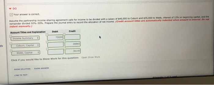 Solved URCES Ork Exercise 12-5 (Part Level Submission) | Chegg.com